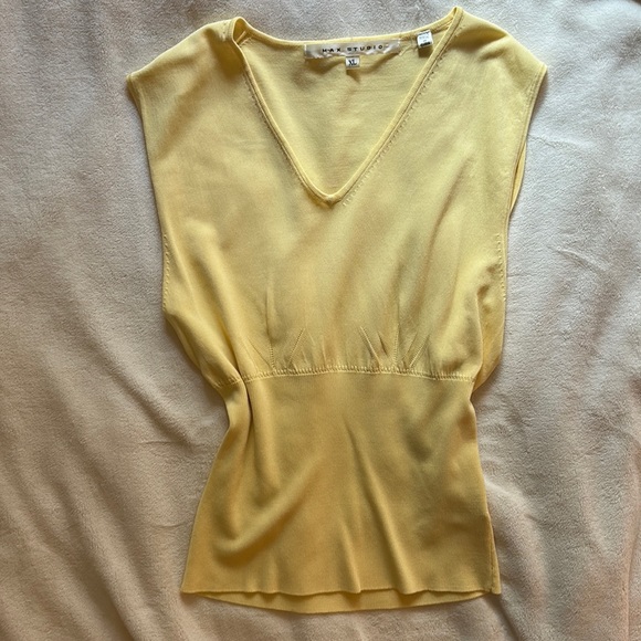 Max Studio | Tops | Yellow Tank Top By Max Studio | Poshmark